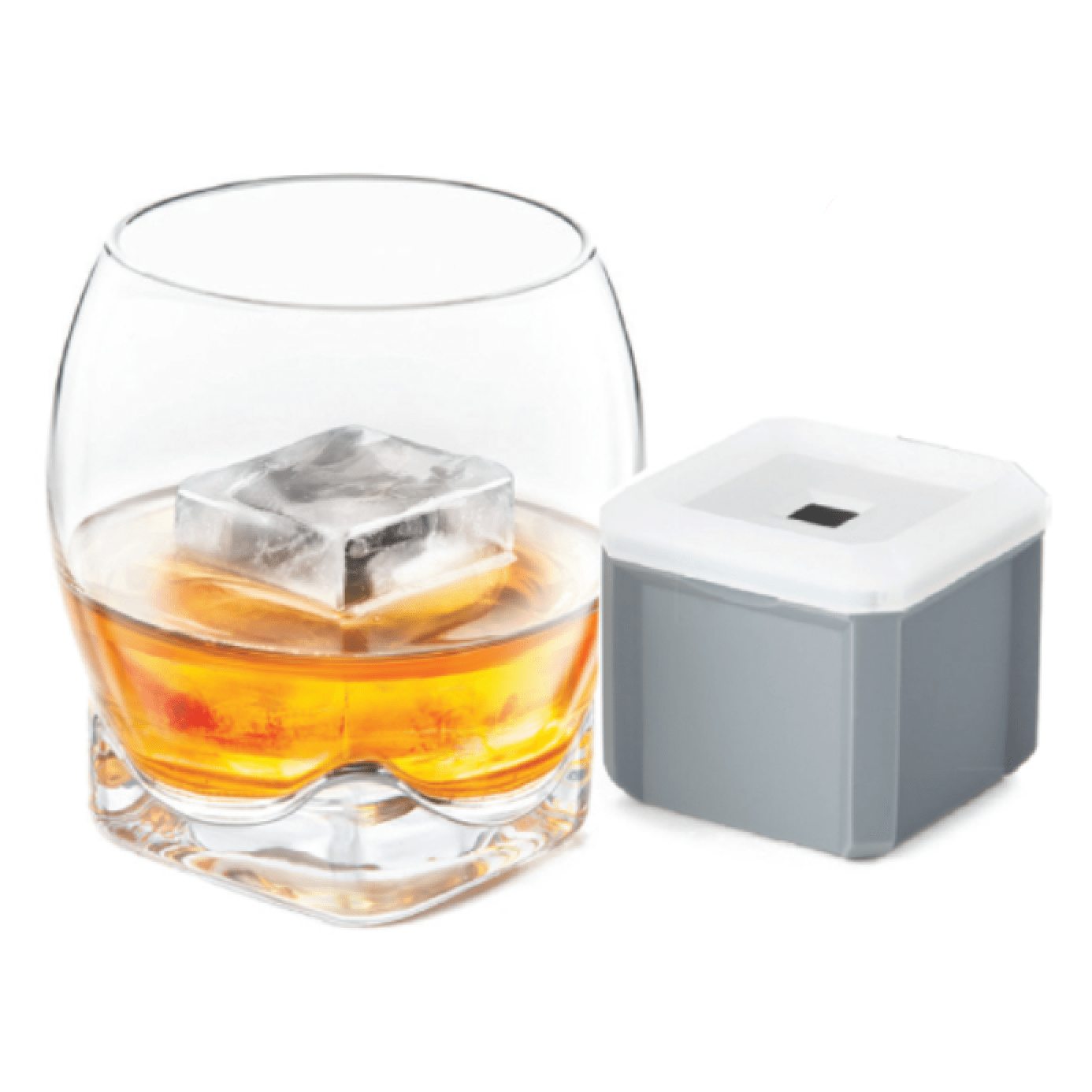 Final Touch Colossal Ice Cube Whiskeyglas