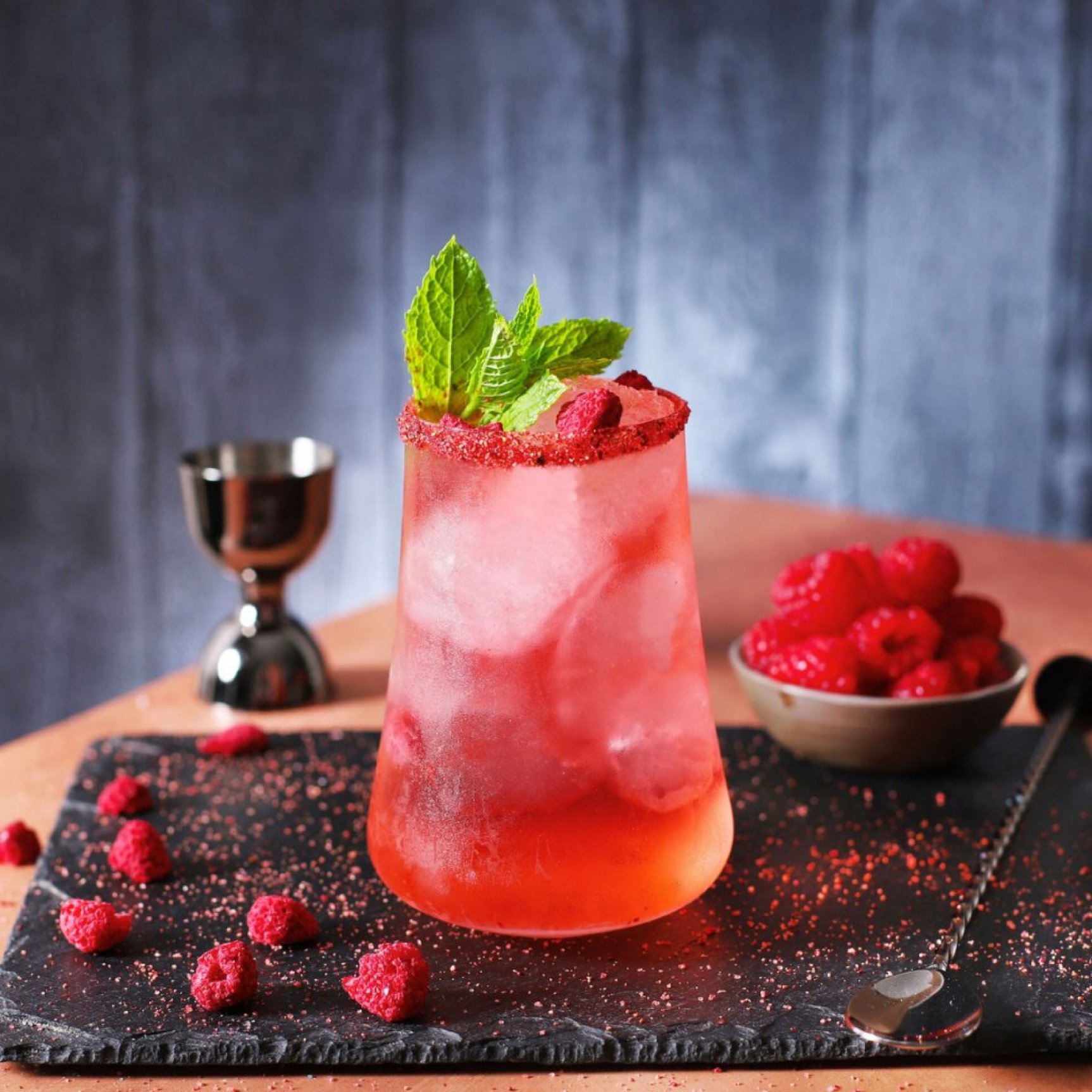 Cocktailrimmer hallon 100 gram