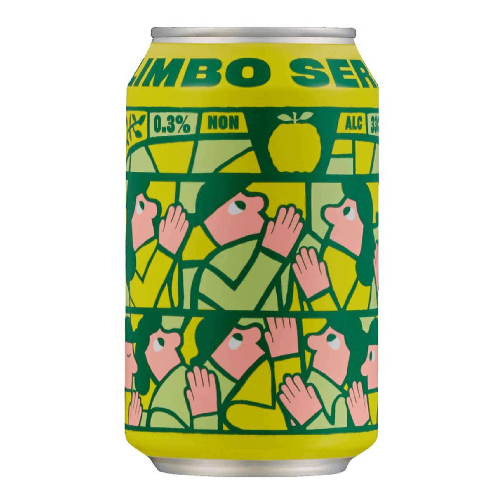 Mikkeller Limbo Yuzu burk 33 cl 0,3% - Alkoholfri öl